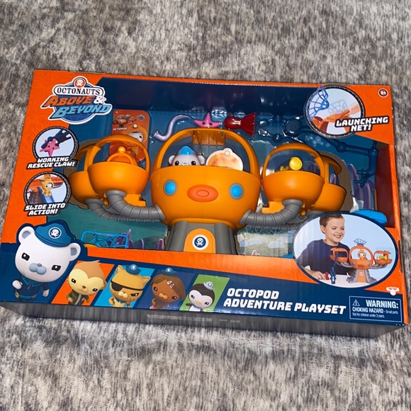Disney | Toys | Octonauts Octopod Adventure Playset New | Poshmark